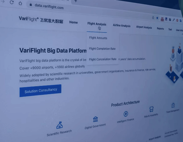 VariFlight, Global aviation data intelligence and analytics